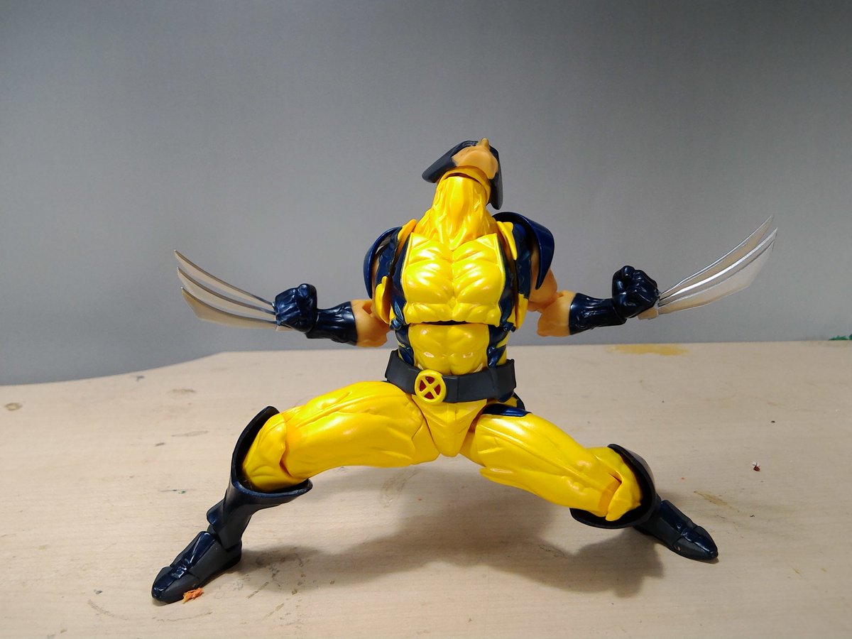 Figuras: Nuevas imágenes de Amazing Yamaguchi Revoltech Wolverine - Kaiyodo