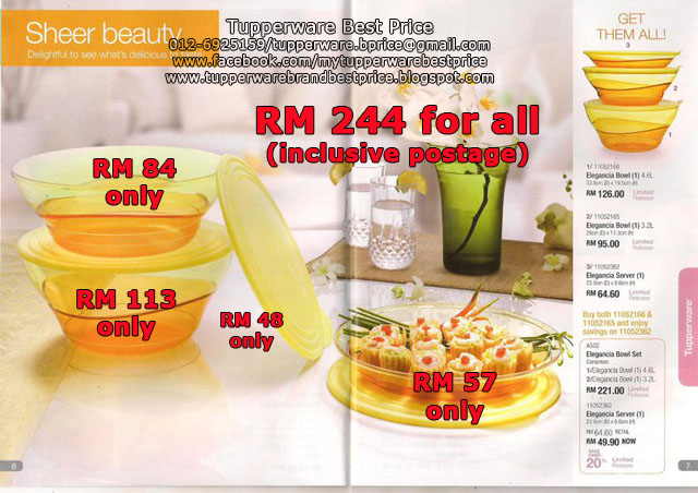 Tupperware Malaysia Best Price: Latest Catalog
