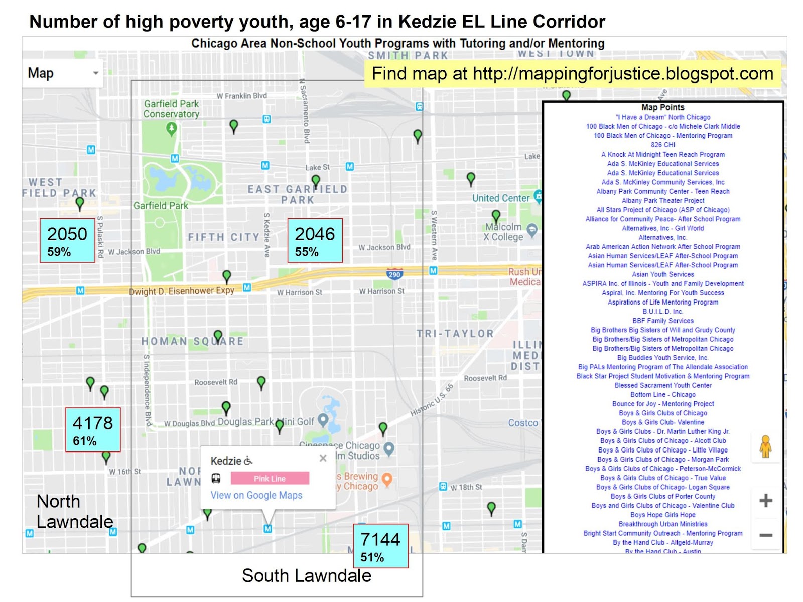 Tutor Mentor Institute, LLC: Using Maps in Planning - Chicago West Side ...