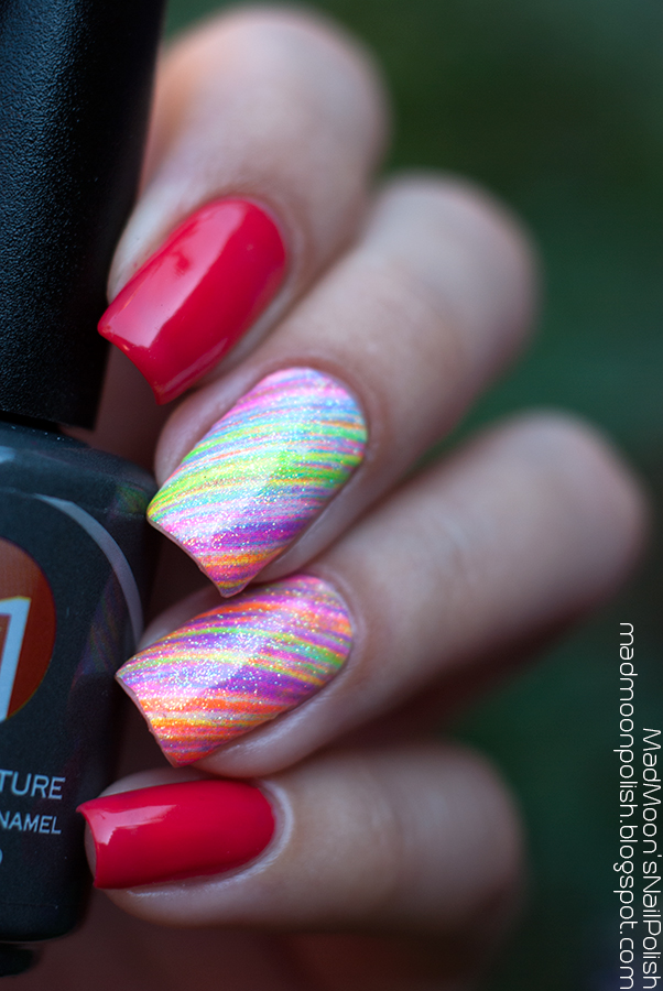 Гель-лак + арт-стиккеры: ENTITY ONE COLOR COUTURE NOT OFF THE RACK + DASHING DIVA, TAKES ONE TO ...