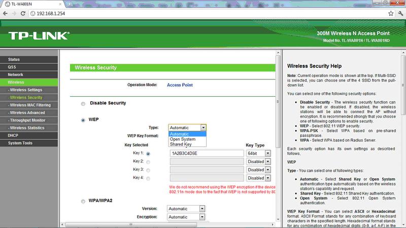 Konfigurasi Access Point TP-Link TL-WA701ND - Arek SMK PGRI 3 Tanggul ...