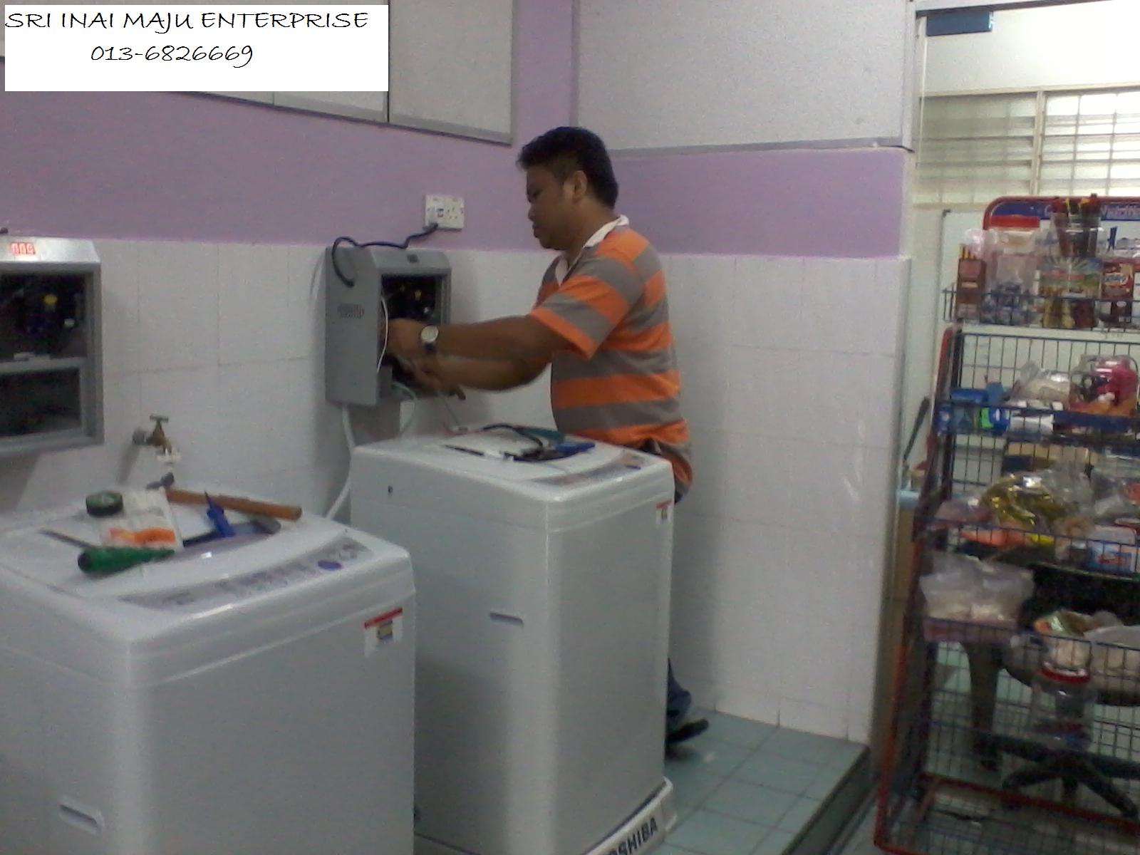 DOBI LAYAN DIRI - COIN OPERATED LAUNDRY - DOBI ASRAMA: PEMASANGAN 3 ...