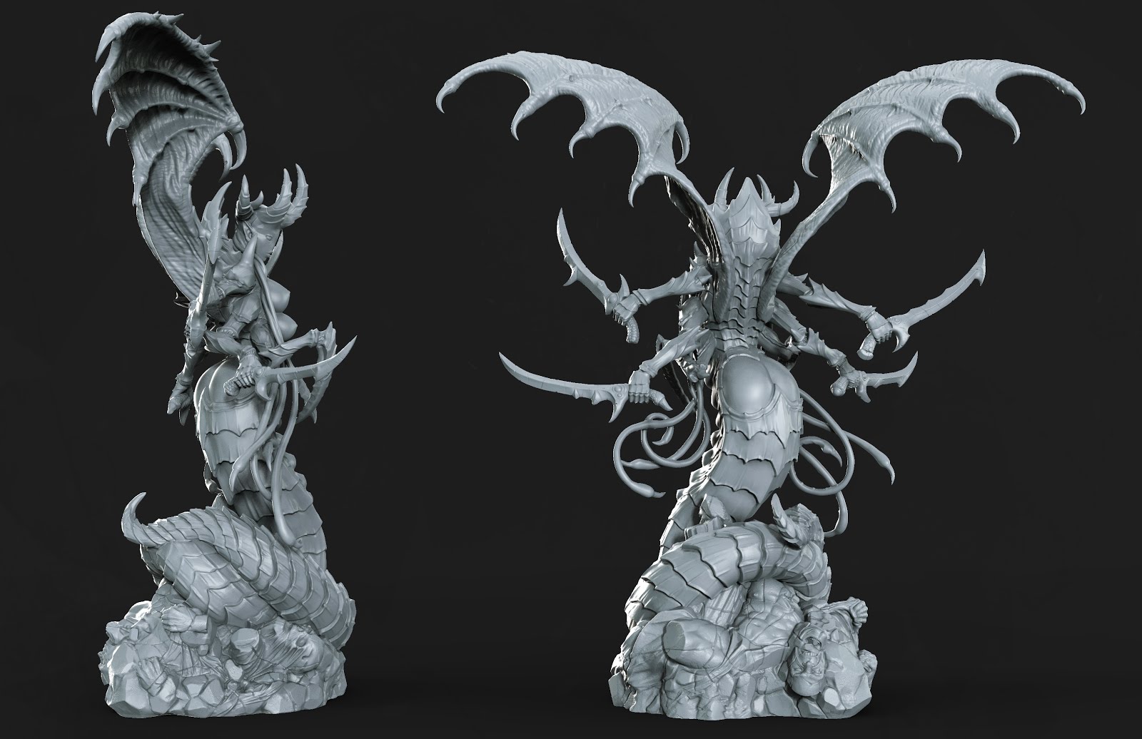 Miguel Hernández Urbina: Lady of Depravity ( Creature Caster ) Miniature