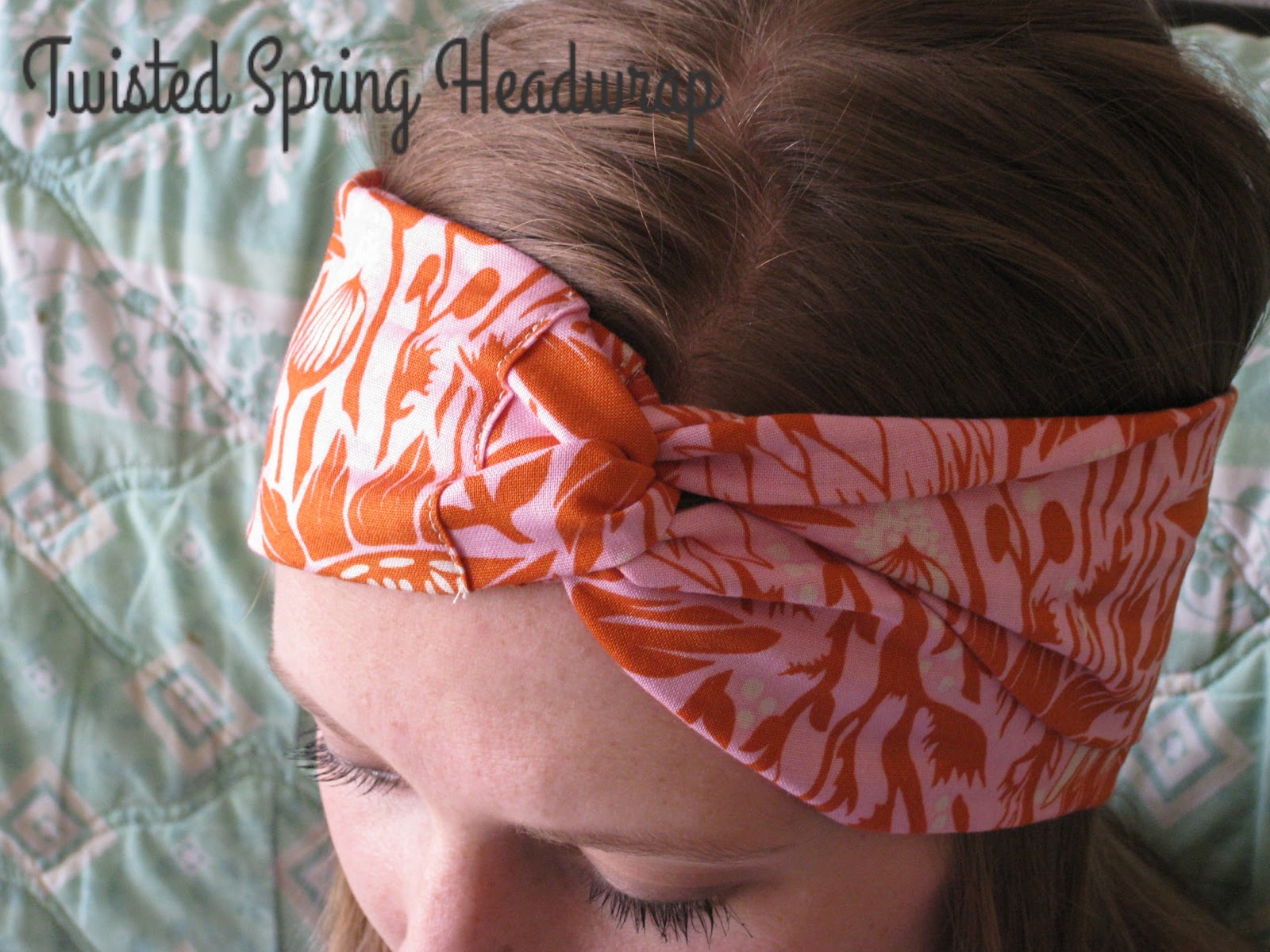 Crafty & Sassy: Twisted Spring Headwrap