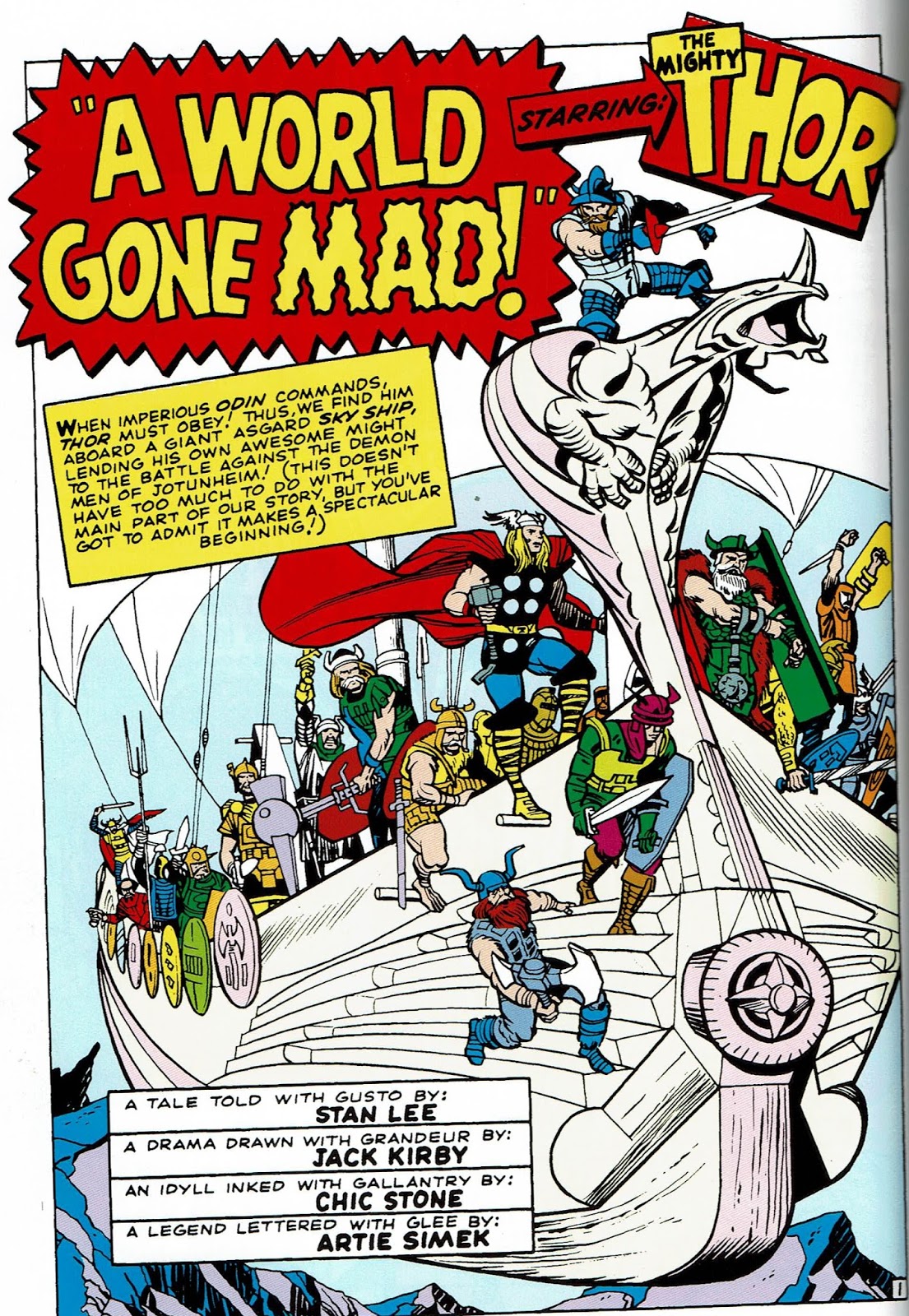 notes from the junkyard: The Mighty Thor Giant 100 Page Annual by ...