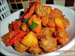 Resep Membuat Bola Daging Balado | Masakan Nusantara
