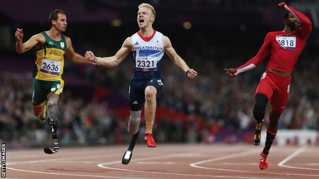 Paralympics 2012 - Jonnie Peacock Wins Gold In 100m | AfricanEagle