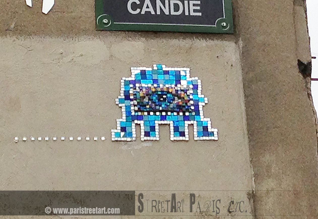 Street Art Paris etc.: Alias: Invader. Space Invader!