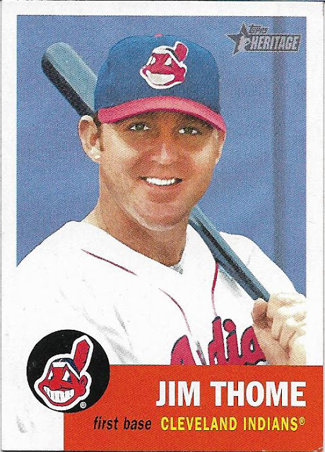 My PCs--one card at a time: Jim Thome card #283 2002 Topps Heritage #305