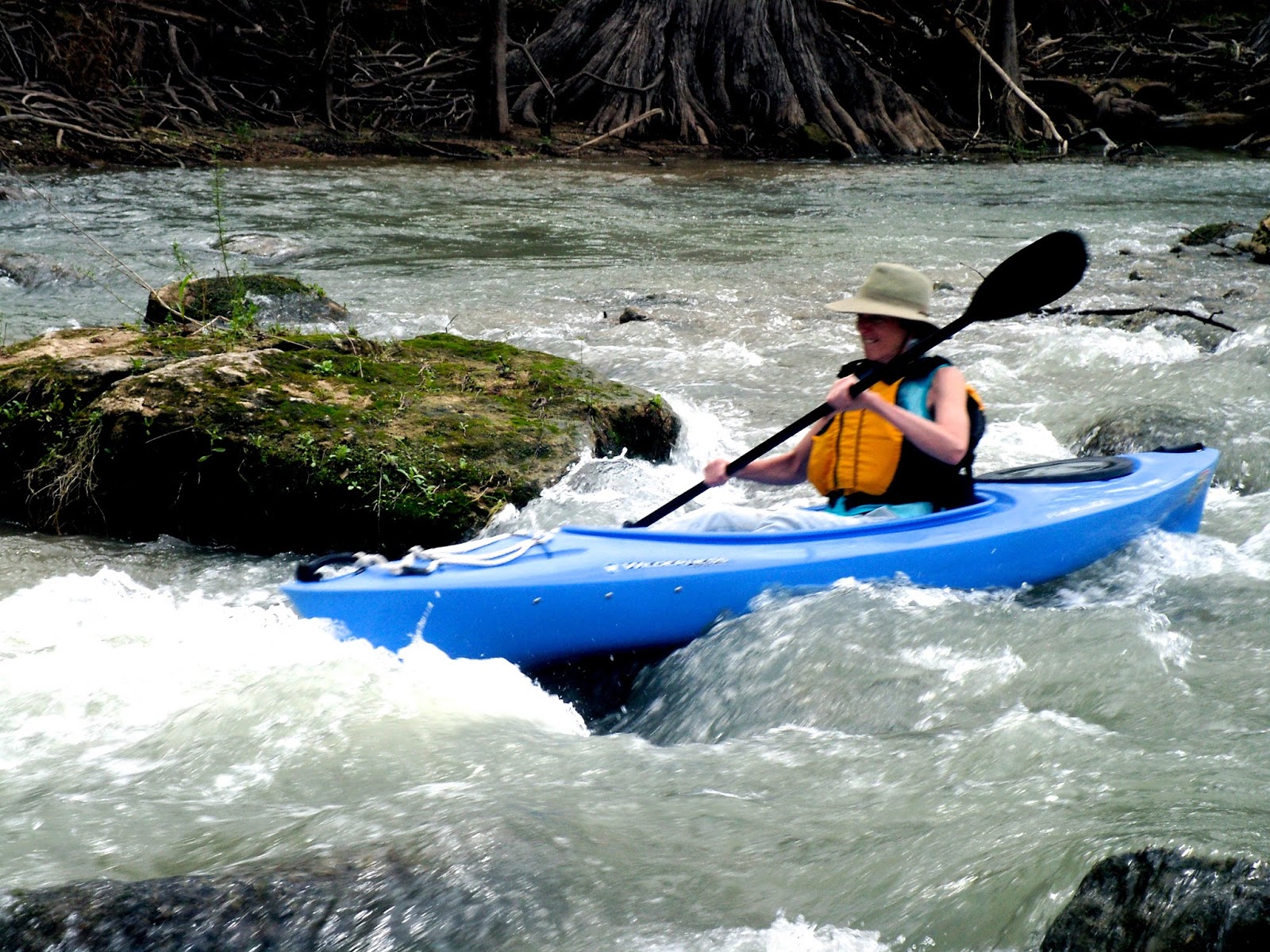 Chuck's Adventures: Kayaking San Antonio's Guadalupe River