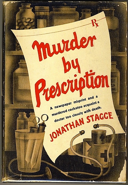 Pretty Sinister Books: FFB: Murder by Prescription - Jonathan Stagge