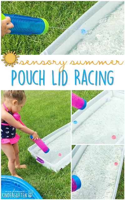 10 Ways to Play with Pouch Lids {Sensory Summer} - Mrs. Plemons ...