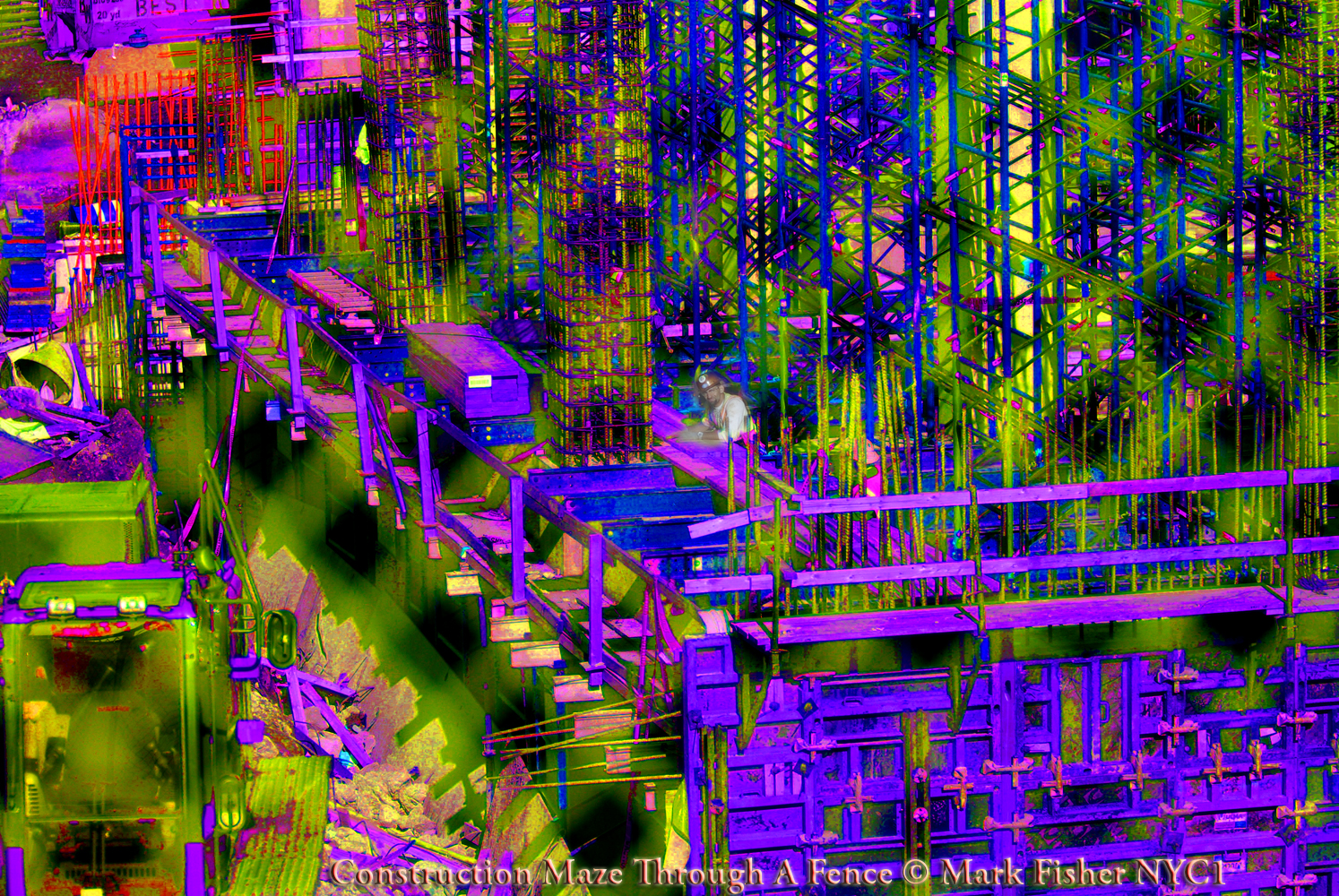 Mark Fisher New York City Photographer: The Construction Maze • New ...