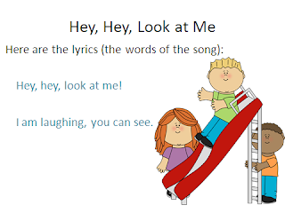 The Sweetest Melody: Hey, Hey Look at Me