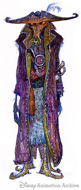 Living Lines Library: Treasure Planet (2002) - Character Design