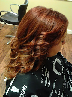 Tonya Locklear: Red Ombre