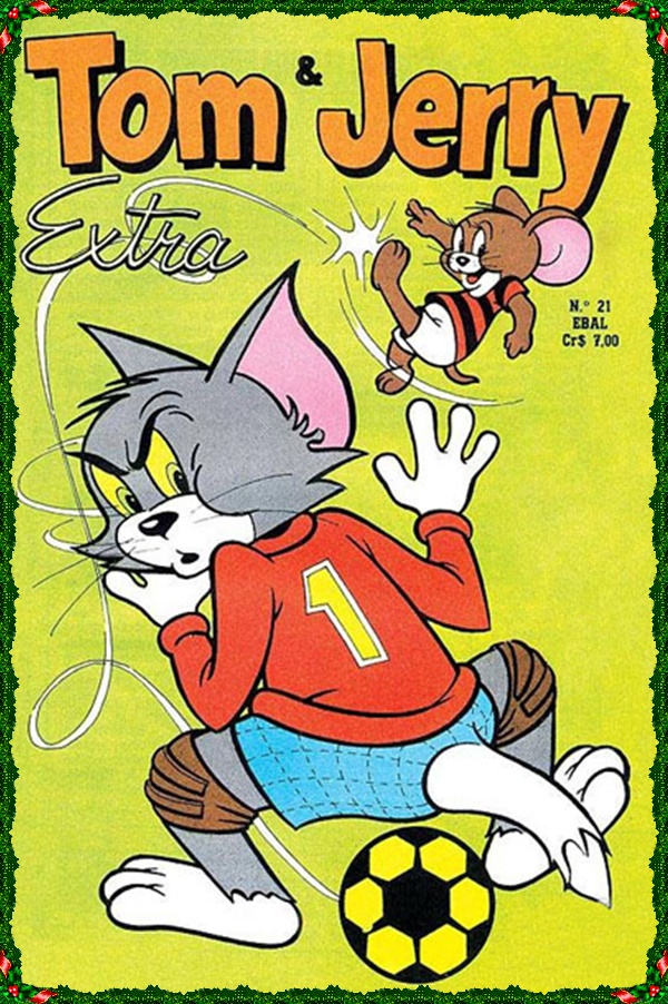 CAPAS DE GIBI COVERS COMICS-TOM E JERRY-02-EBAL
