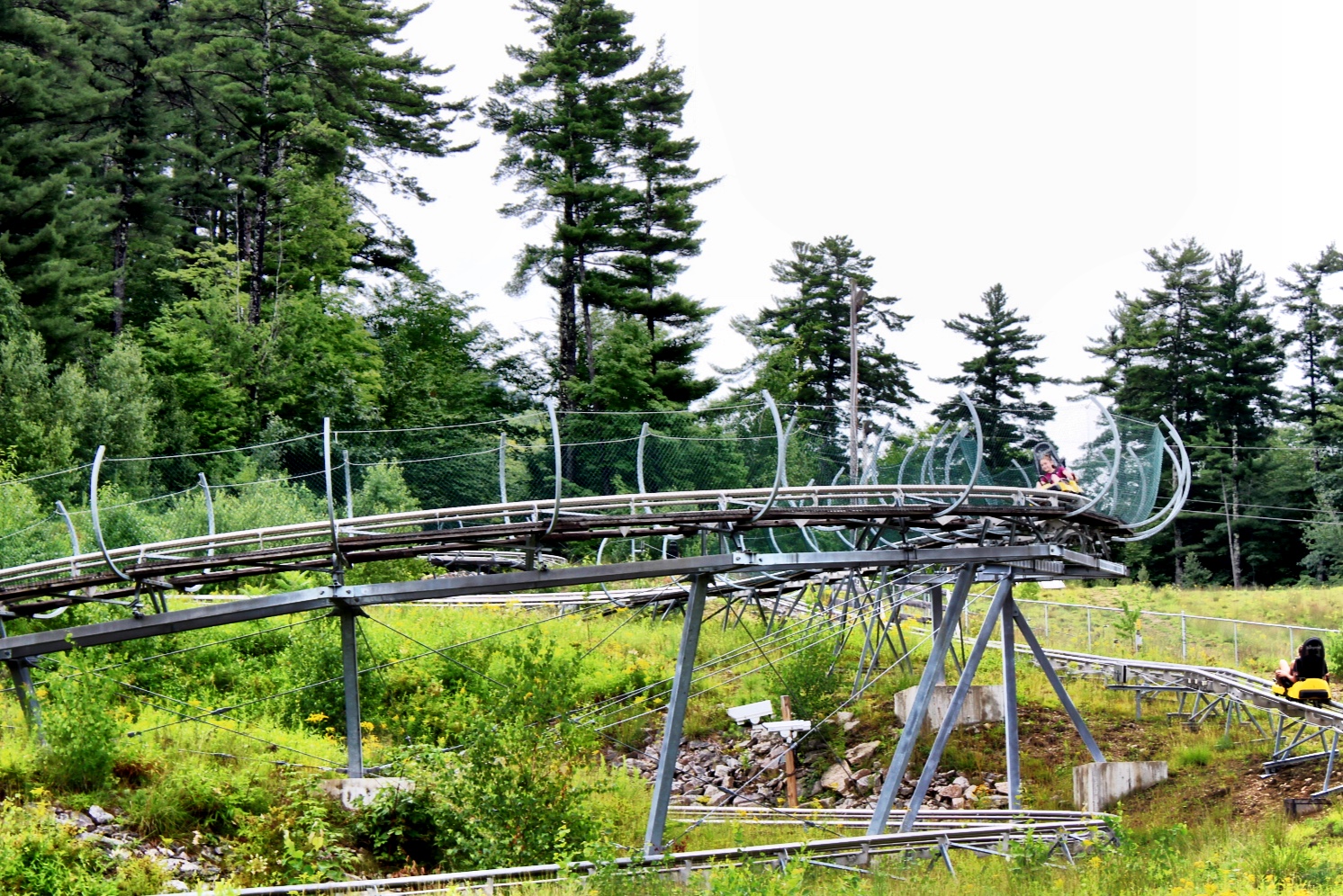 Evan and Lauren's Cool Blog: Fun at the Cranmore Adventure Park