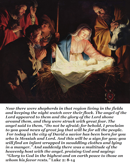 faith, hope and love: Luke 2:14, "Glory to God in the highest and on ...