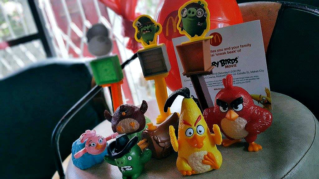 What's New : The Angry Birds Happy Meal Toys From Mcdonald's # ...