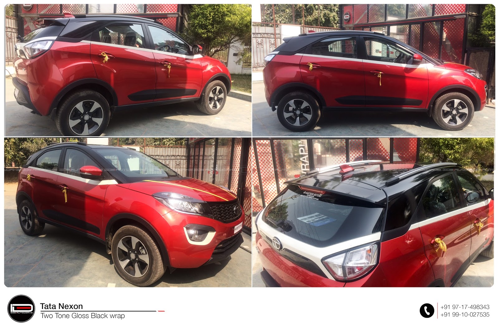 Tata Nexon: Two-Tone Wrap | IDE Autoworks