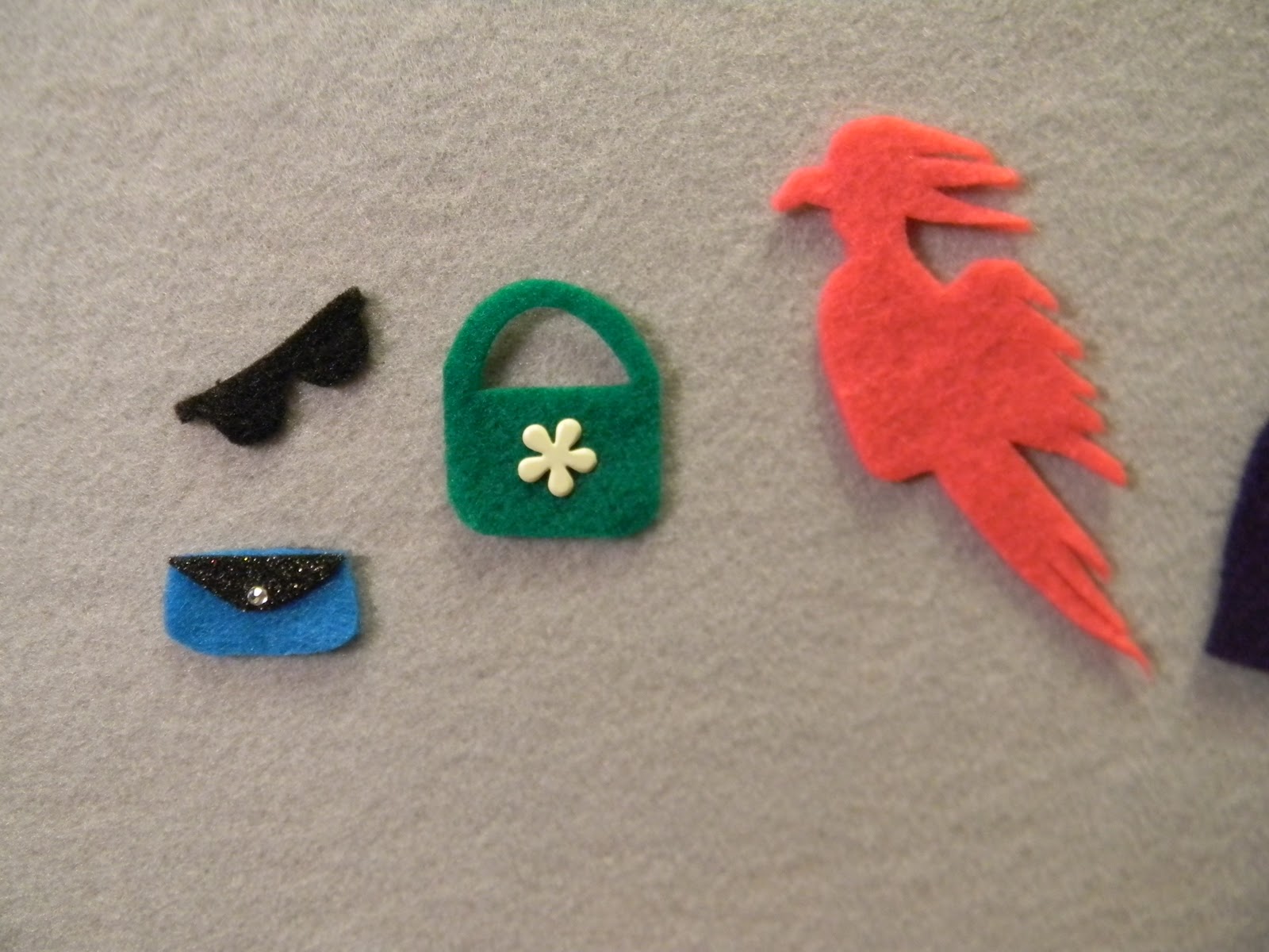 From Dahlias to Doxies: DIY Felt Dress Up Dolls