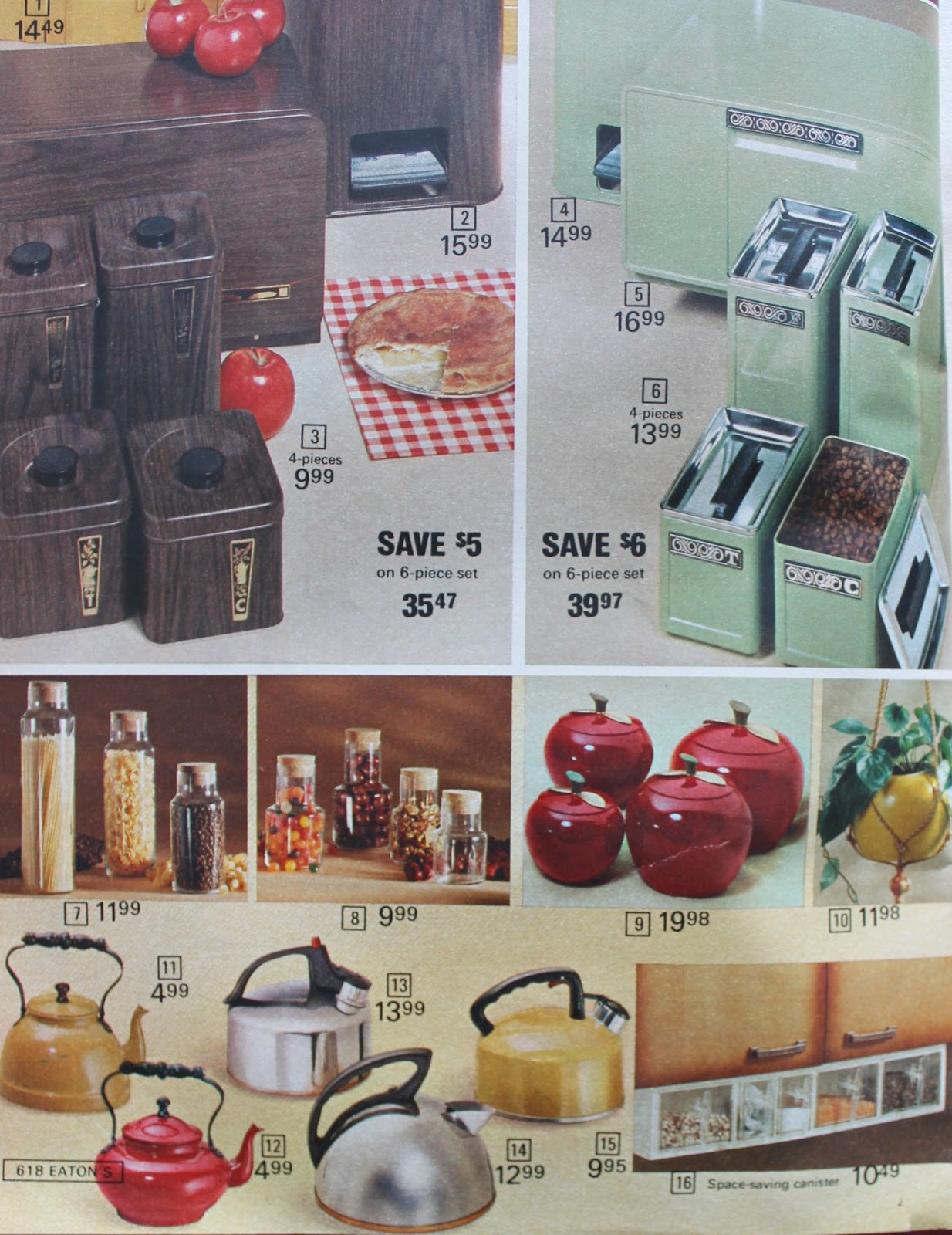 A Little Bit of Everything: 1975 Kitchen Style