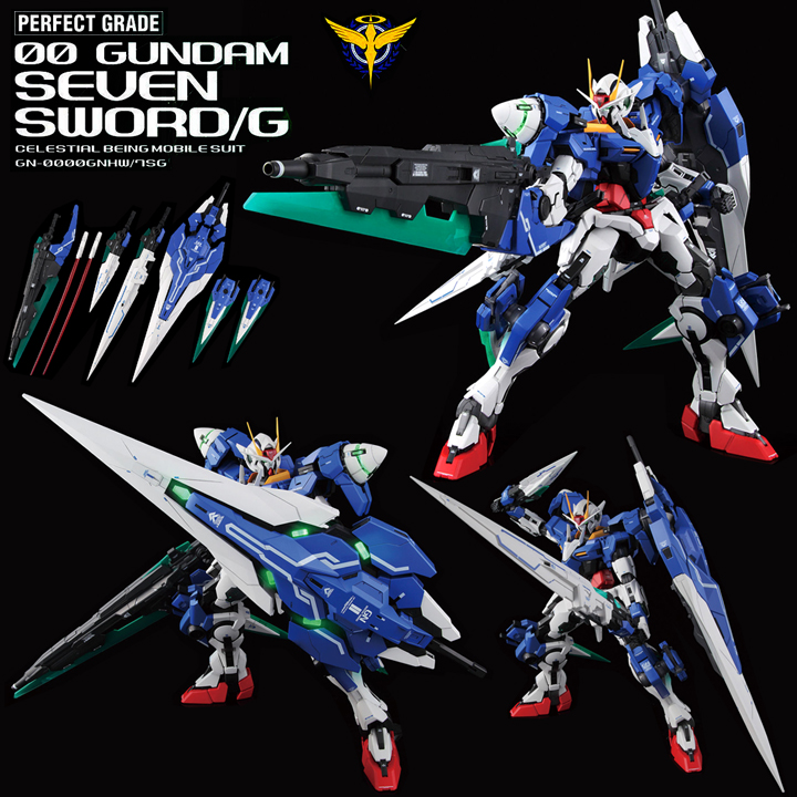 HobbyKid: PG 1/60 00 Gundam Seven Sword/G