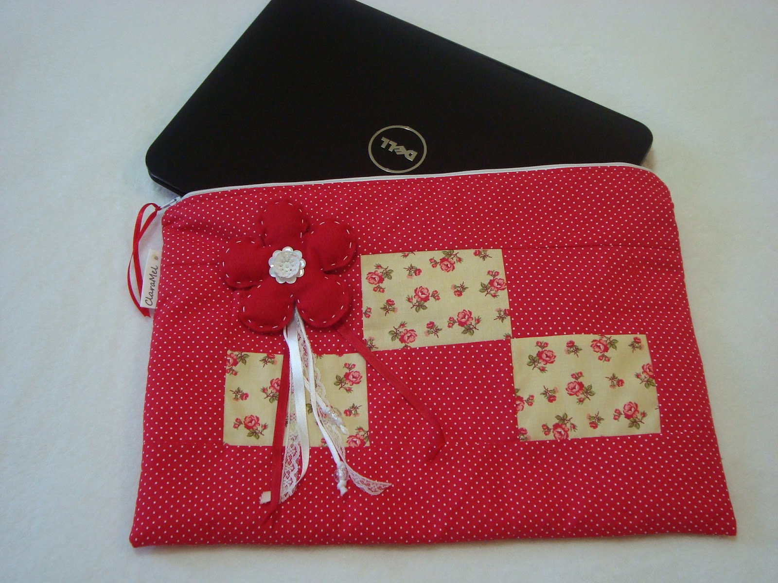 Patchwork ClaraMel: Case de Notebook