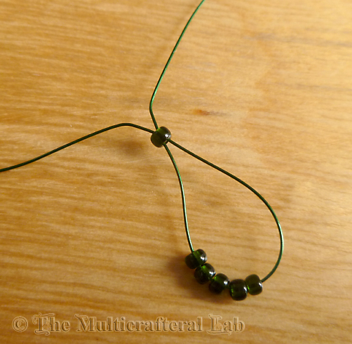 The Multicrafteral Lab: Botanical beading: a spring race with Mother Nature