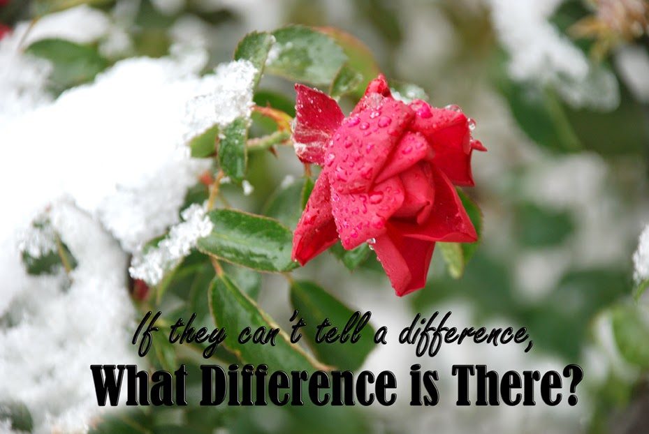 My Cup Overflows: The Difference