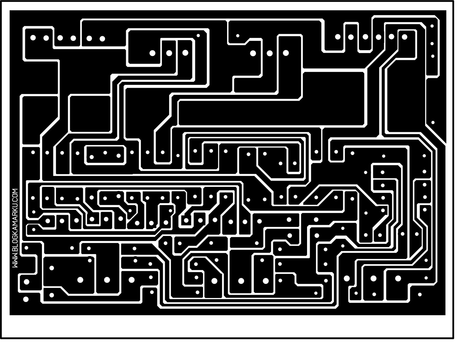 PCB Layout speaker aktif mini – BLOGKAMARKU