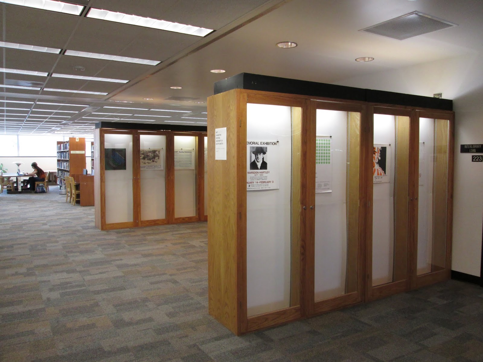 USD University Libraries : Art Exhibition Posters