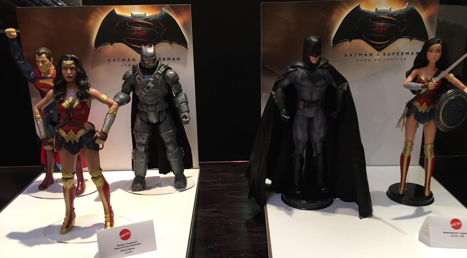 Toy Fair 2016: Photos of Mattel's BATMAN V. SUPERMAN Toys and Their ...