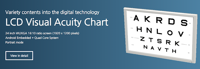 Digital Acuity System, LCD Eye Chart: The latest LCD Digital visual ...