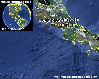 MAPAS DE: COSTA RICA, America - activemyhome.com