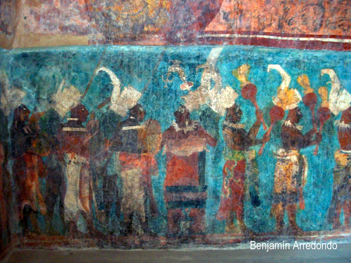 El Bable: Los murales de Bonampak vistos por El Bable