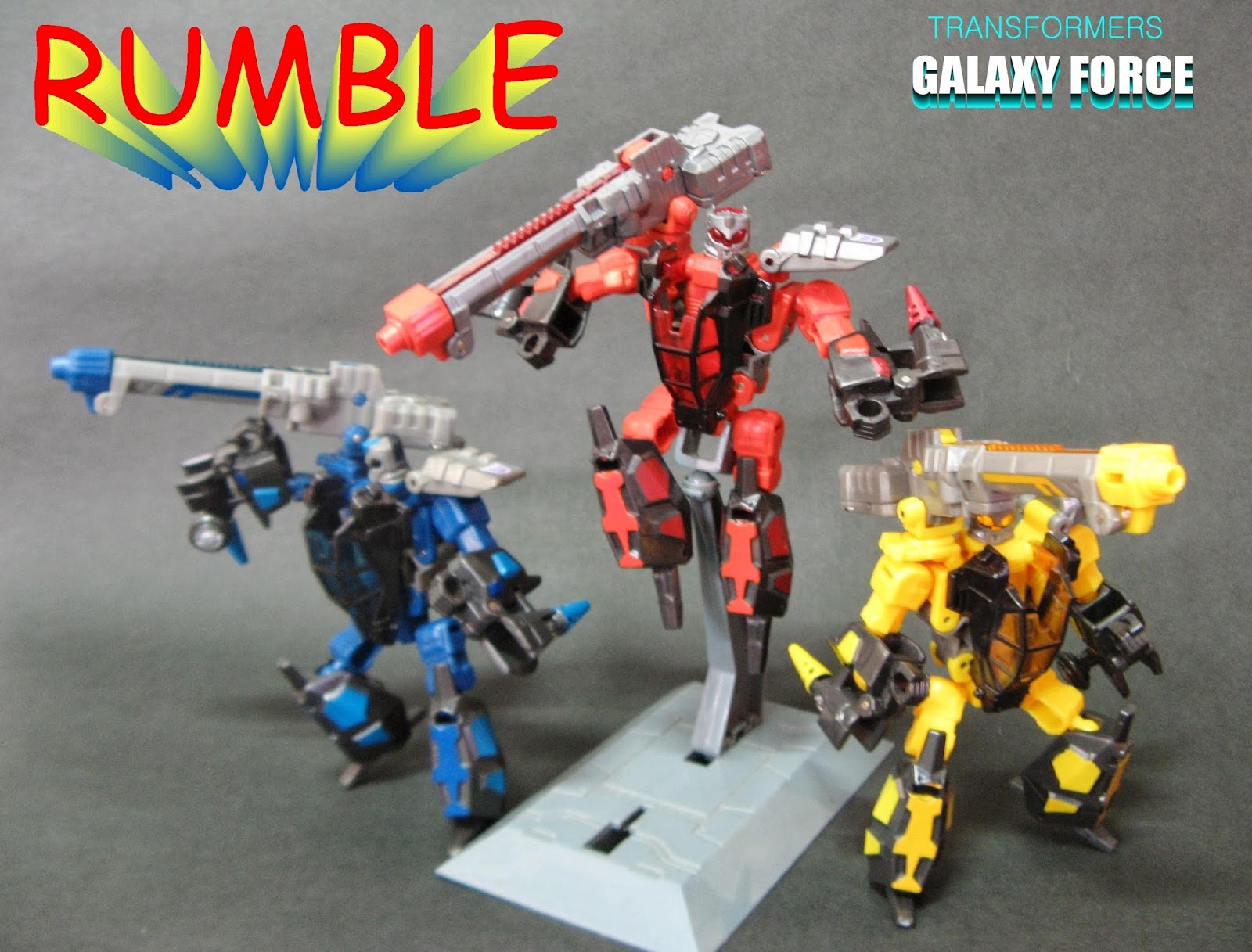 Transformers : GALAXY FORCE GD-13(CYBERTRON Scout class)RUMBLE ...