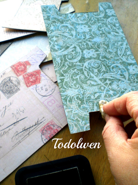 Todolwen: A New Tutorial ~ Lace Cards