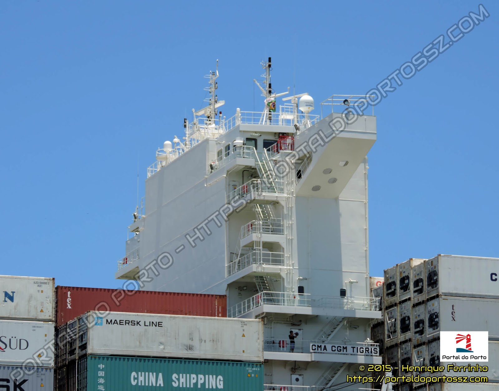 CMA CGM Tigris - Portal do Porto