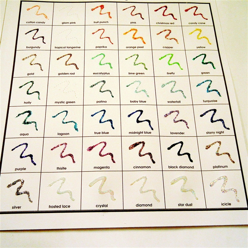 Capadia Designs: Getting Organized - Ranger Stickles and Inks