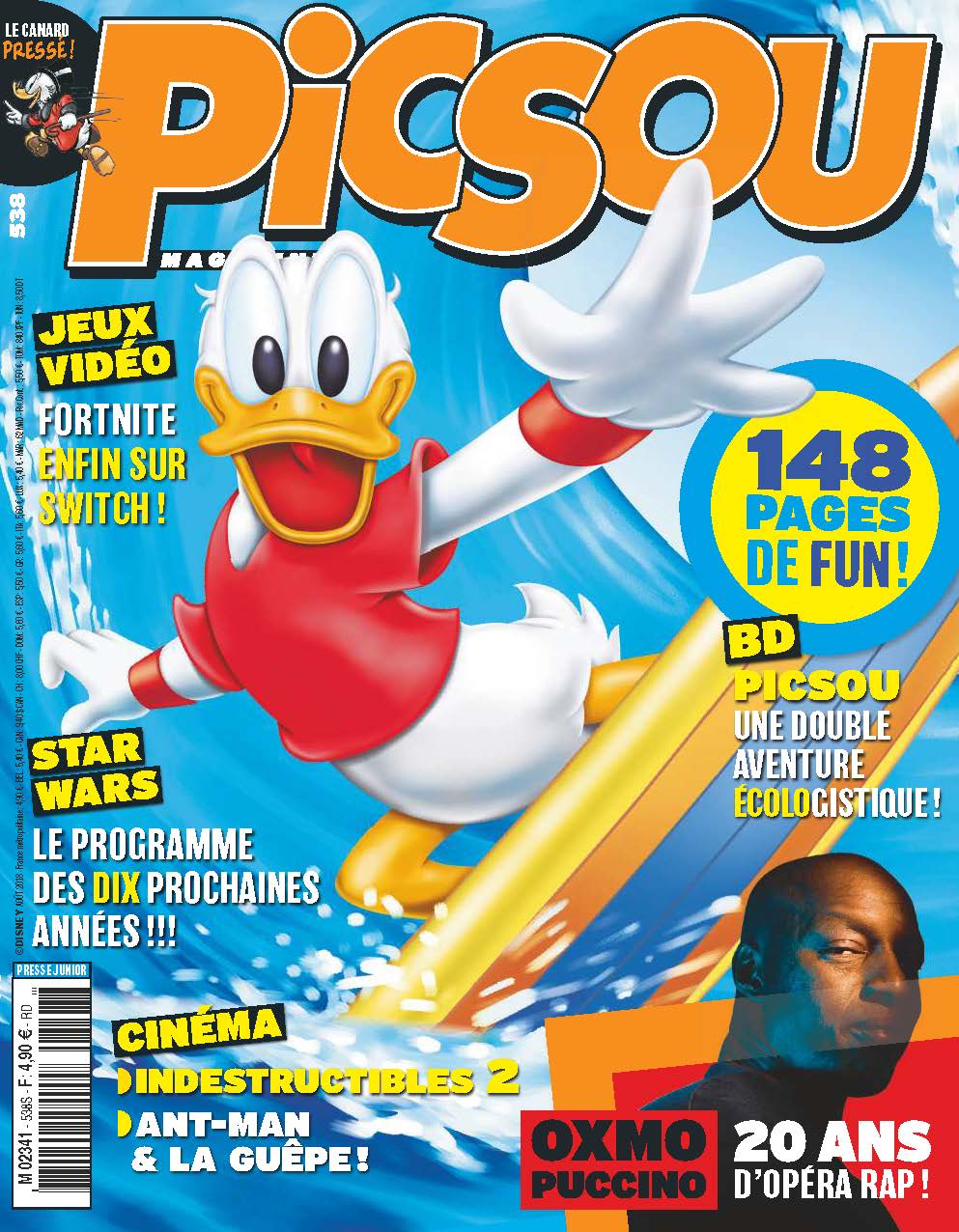 Le journal de Mickey: Picsou magazine 538
