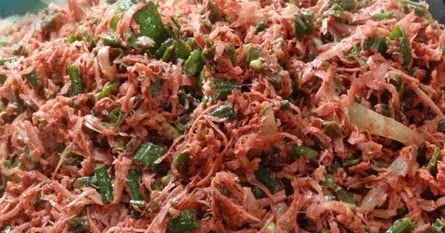 Resep Lawar Ayam Khas Bali - Dapur Teh Enur