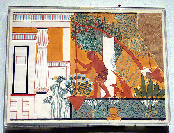 Imagenes de Egipto: Garden Scene, Tomb of Ipuy