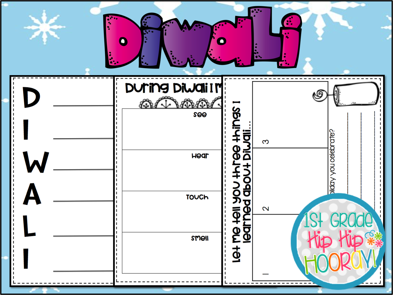 1st Grade Hip Hip Hooray!: Festival of Lights...Diwali