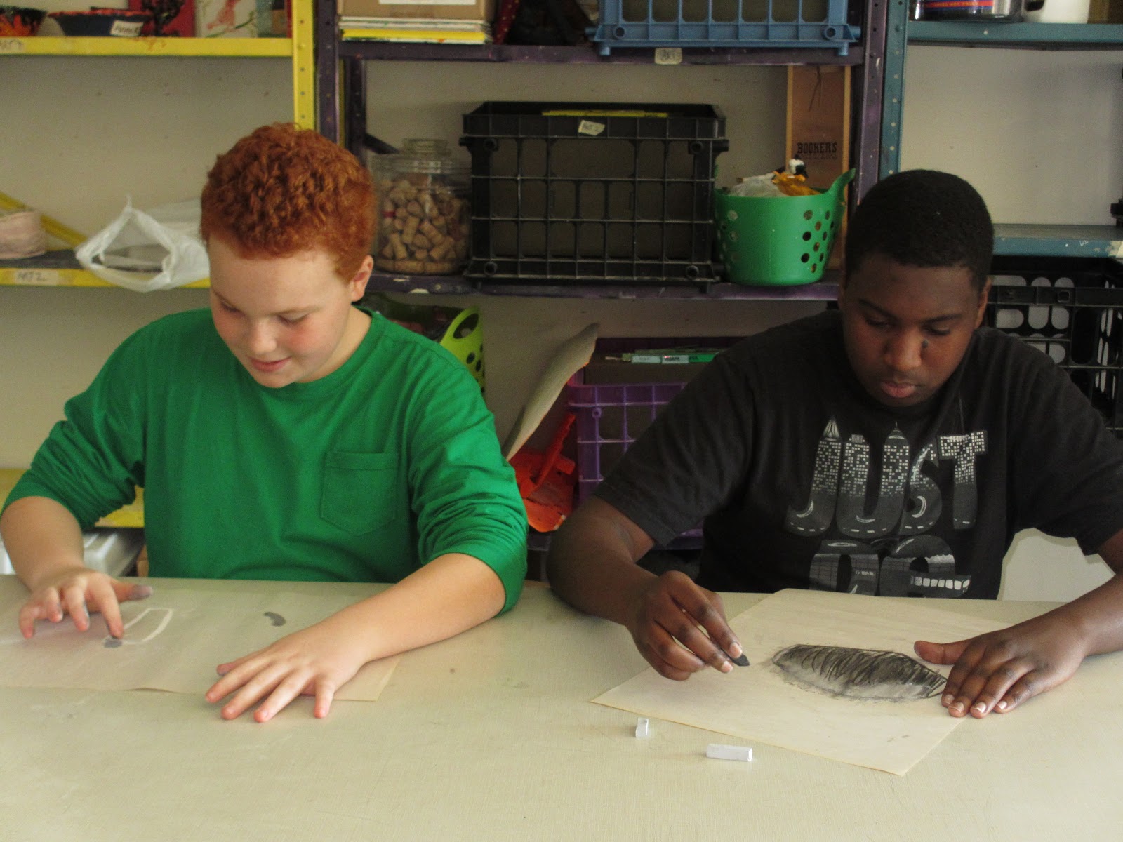 Parker Art: Middle School Still Life Drawing