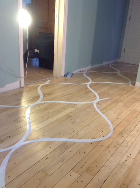 GORGEOUS SHINY THINGS: The Finished Floor