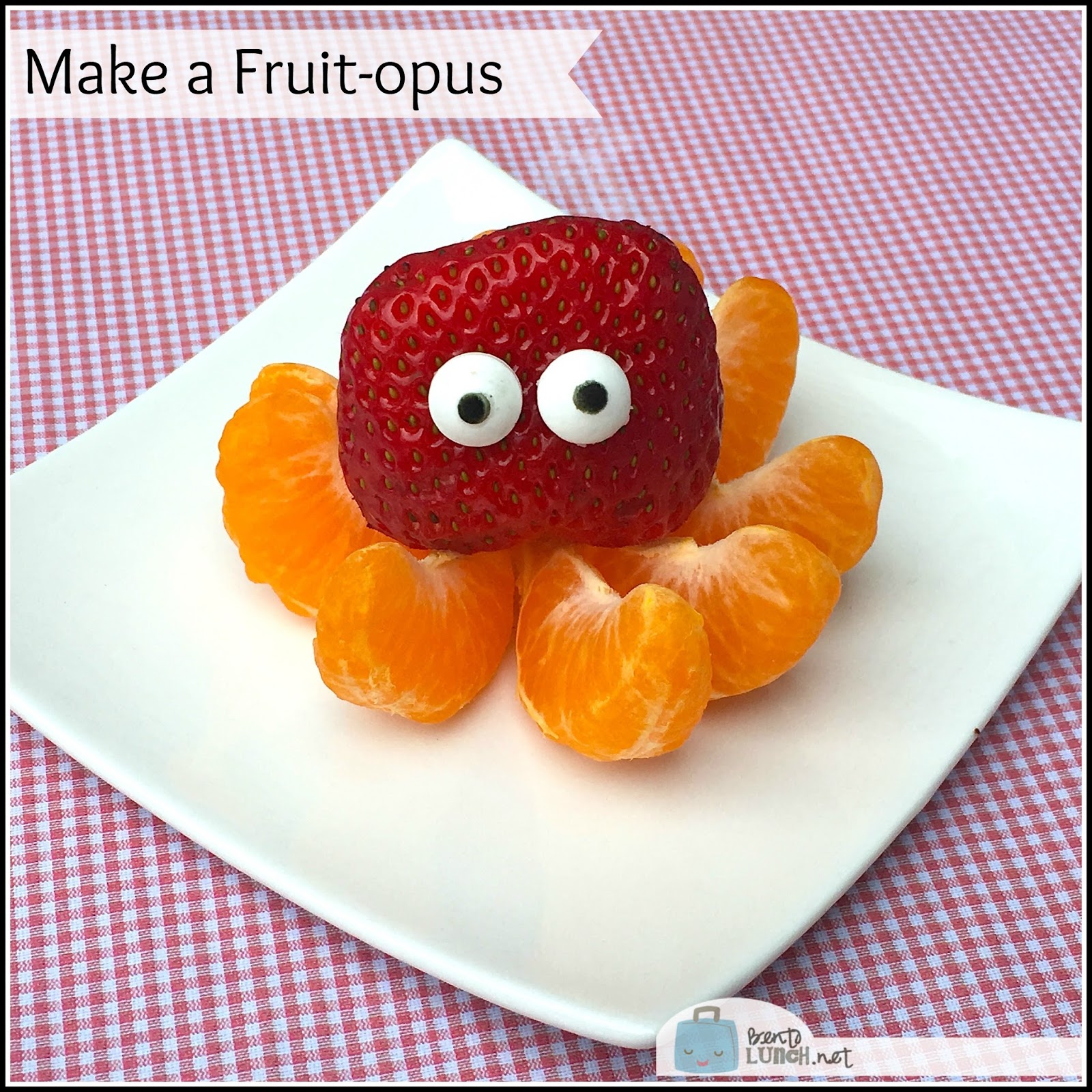 Make a Fruit-opus (Fruit Octopus)