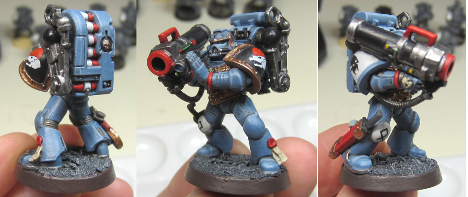 The Ancient Track: Warhammer 40k: Space Wolves Long Fang Pack