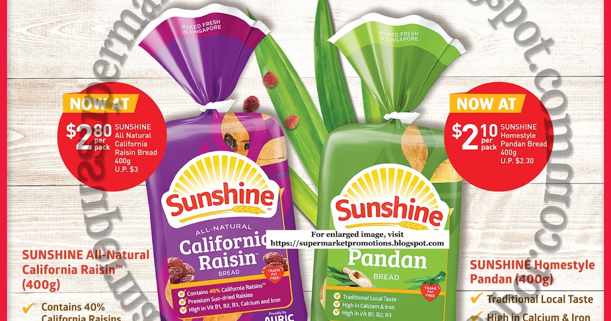 NTUC FairPrice Sunshine Promotion 17 - 30 May 2019 ~ Supermarket Promotions
